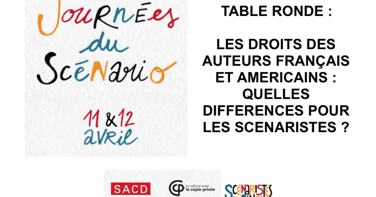 Table ronde : Les droits des auteurs français et américains : quelles ...